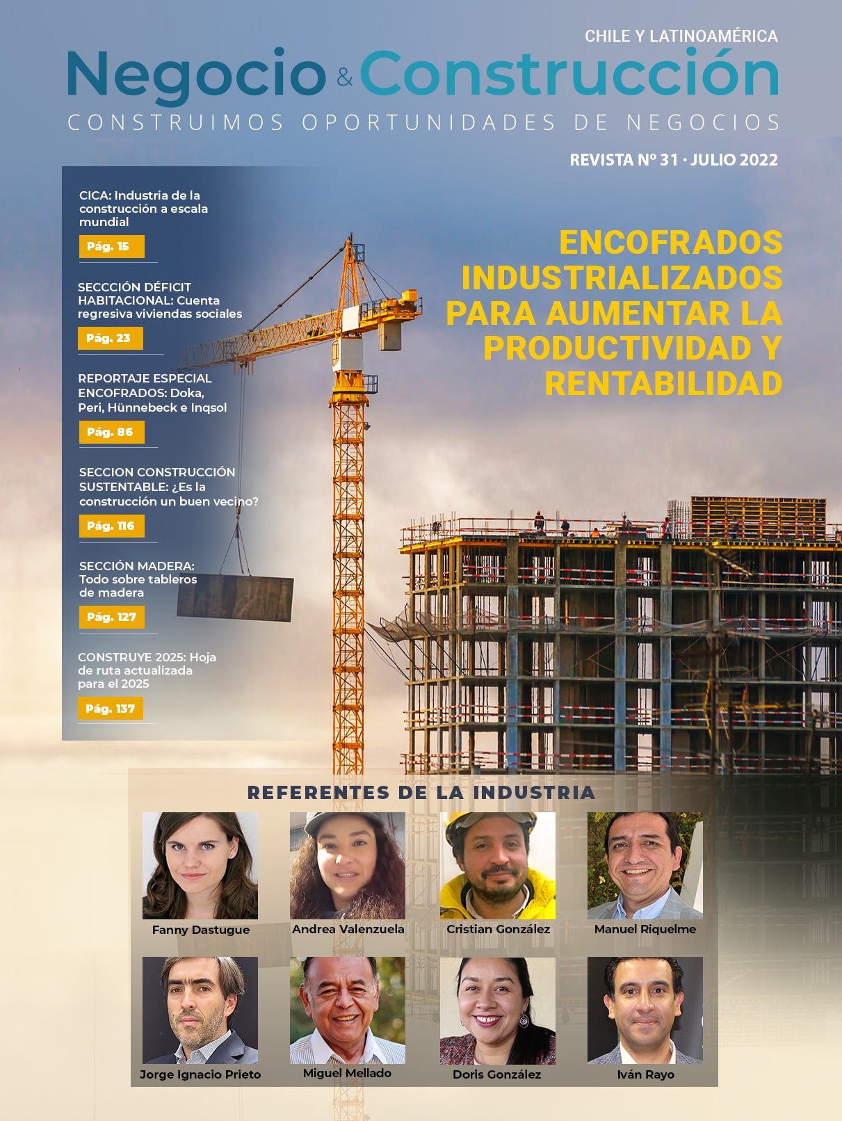LA REVISTA DE CONSTRUCCIÓN más leída en Chile DESCÁRGALA