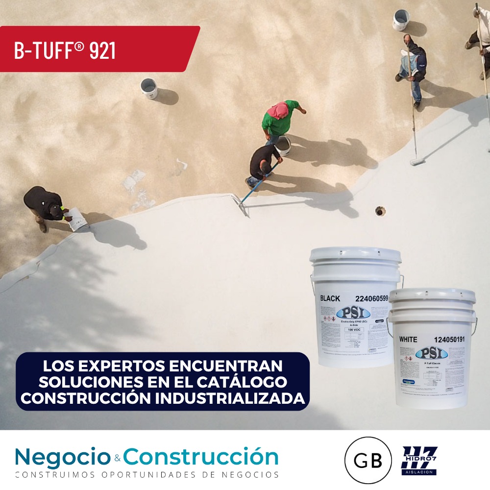 Membrana Impermeabilizante Líquida B-Tuff® 921 | Grupo Baco